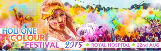 Dublin Holi One Colour Festival 2015 at Royal Hospital in Kilmainham | Holi 2015 in Dublin ...